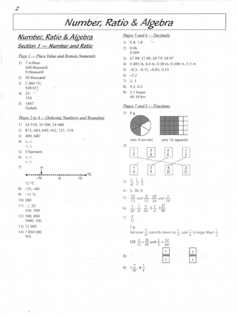 SATs Buster All Answer Books Rotated | PDF