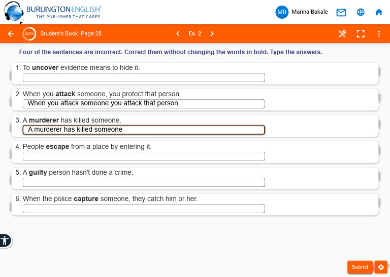 BurlingtonEnglish - Page 28 | PDF