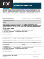 Bir Update Form (1905) | PDF | Taxes | Public Law