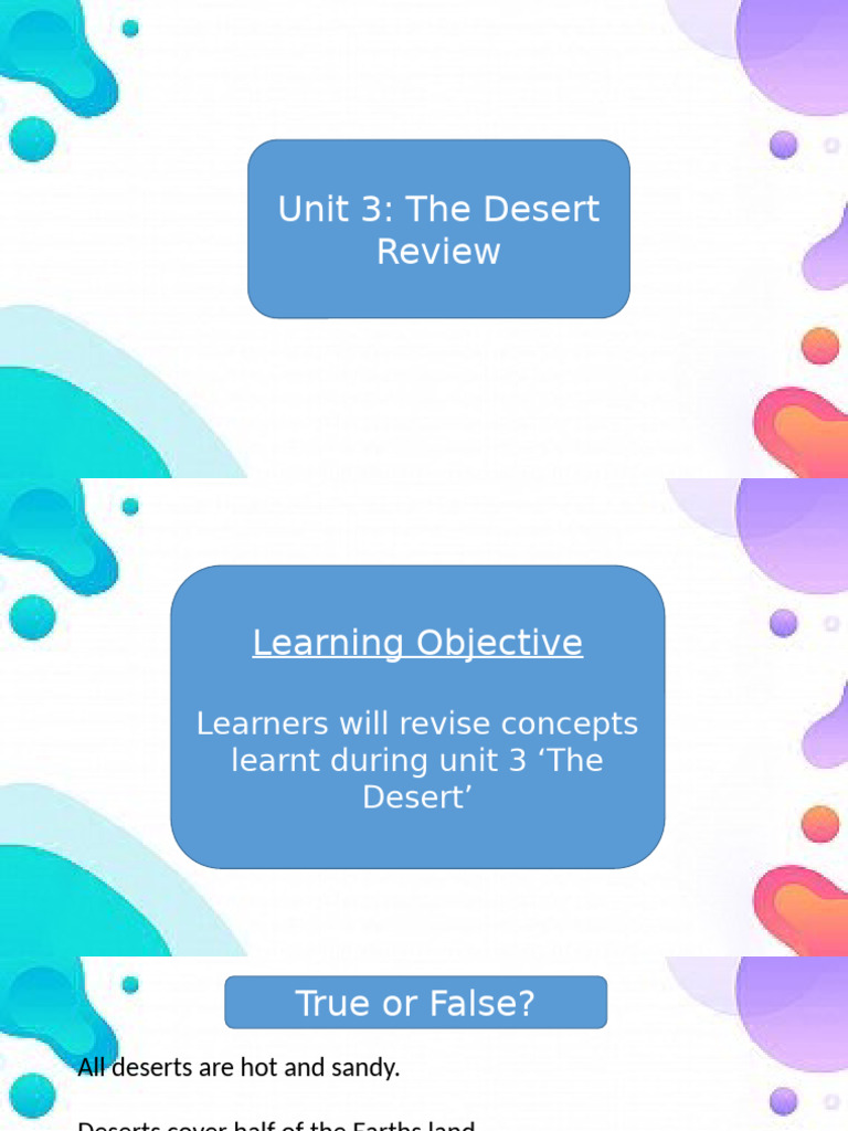 Review Lesson 3 + 4 - Practice | PDF | Desert | Thermometer