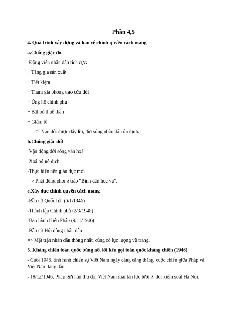 Phần 4 và 5 | PDF