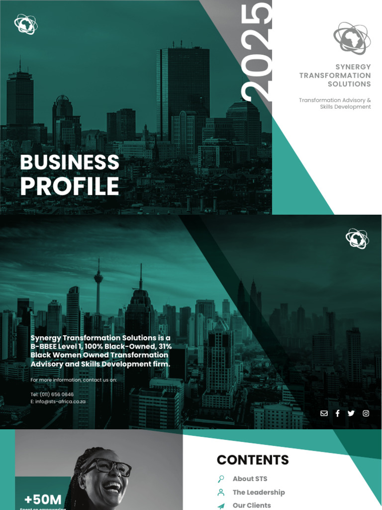 STS Business Profile Redesign - 2025 | PDF | Sustainable Development ...