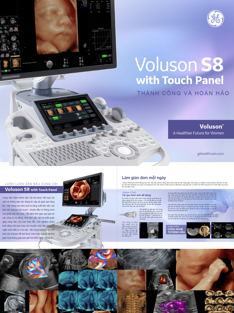 Voluson S8t BT22 Brochure (Vie) | PDF