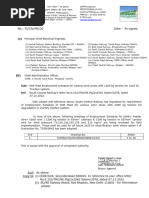 Dropper Schedule For OHE | PDF