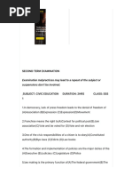 Examination Malpractice: Causes and Solutions | PDF | Teachers