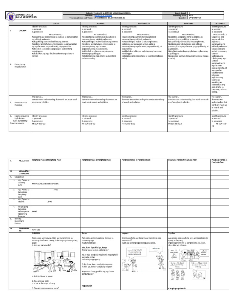 DLL_MTB 1_Q2_W1 | PDF