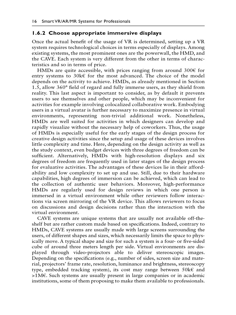 Smart VR - AR - MR Systems For Professi - Part11 | PDF | Virtual Reality | Usability