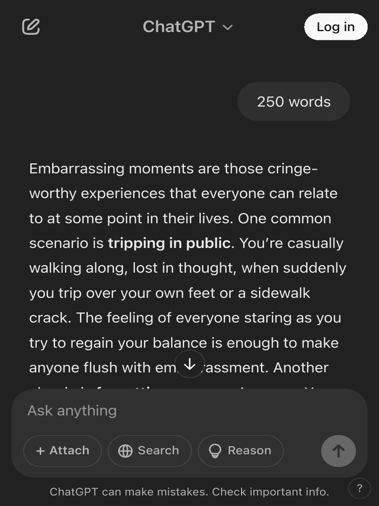Common Embarrassing Moments Explained | PDF