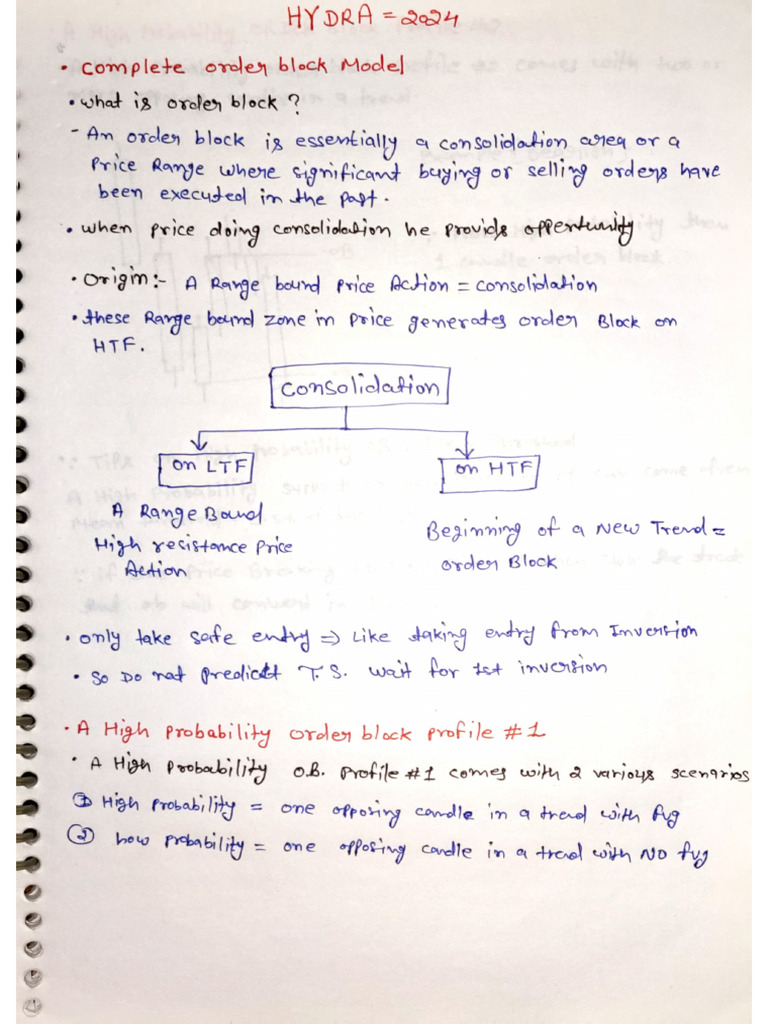 Hydra Macro Series 2024 Handwritten Notes | PDF