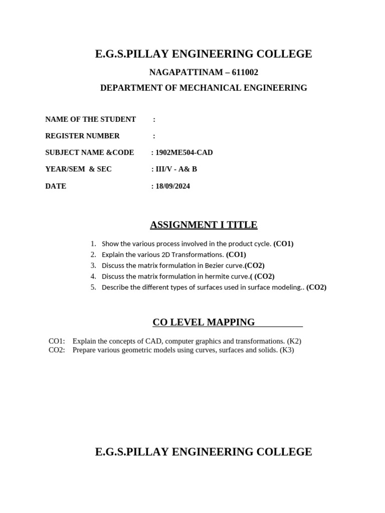 Assignment Updated | PDF