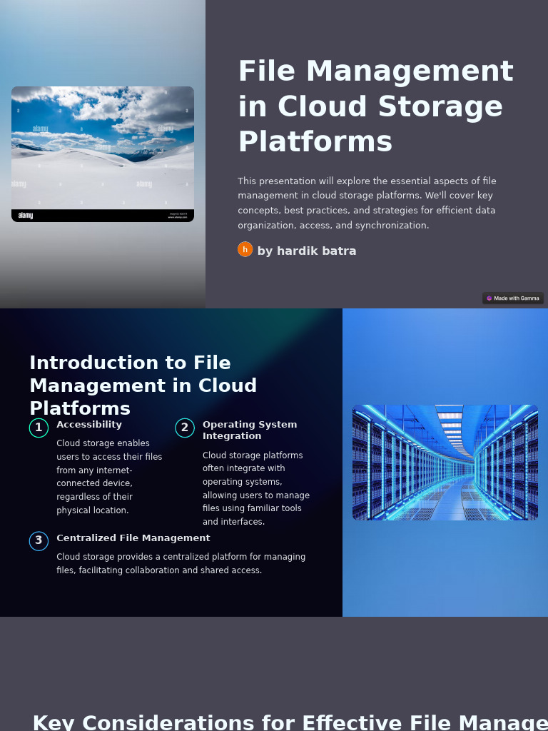 Mastering Cloud File Management | PDF | Computer File | Cloud Computing