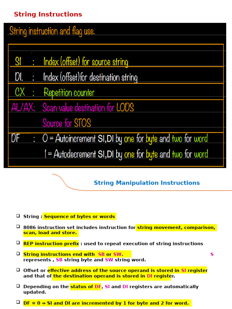 String Instructions | PDF