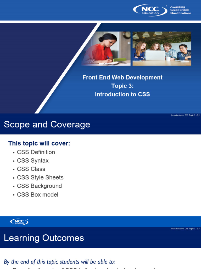 Introduction to CSS Basics and Syntax | PDF | Html | Html Element