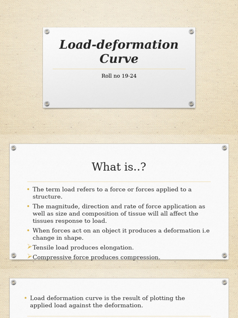 Load Deformation Curve | PDF | Deformation (Engineering) | Strength Of ...