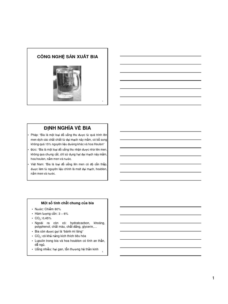Cong NGH SN Xut Bia | PDF