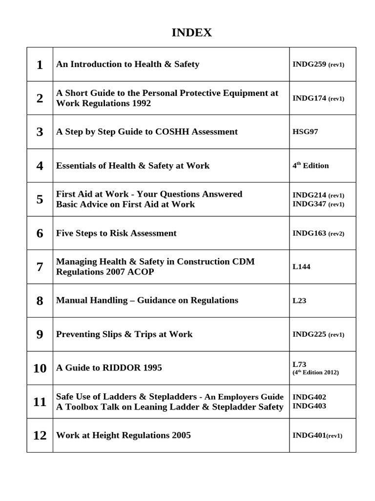 Index - Guid & Ref Books | PDF