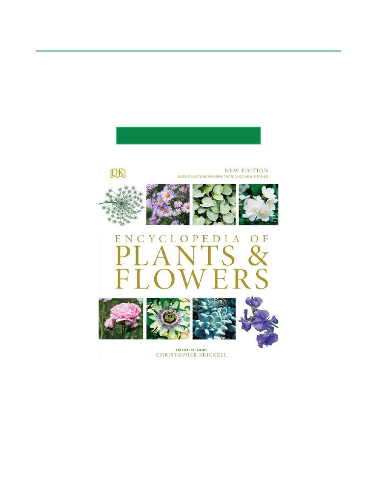 Look Into Encyclopedia of Plants and Flowers Scribd Download | PDF