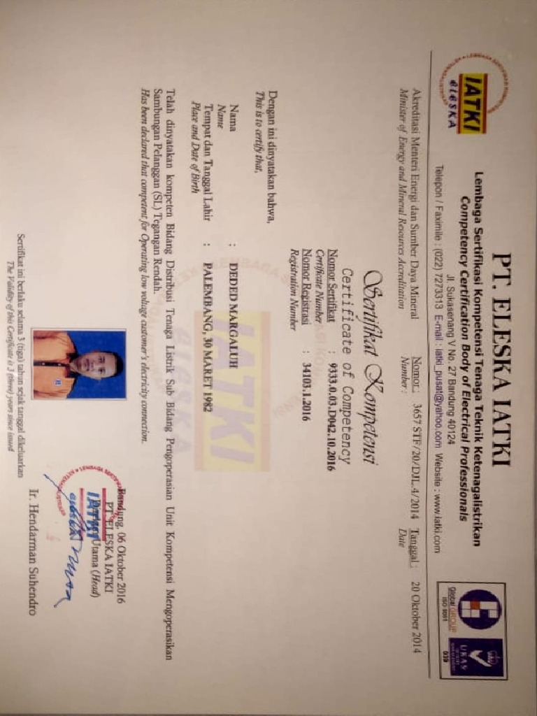 Sambungan Kabel TR | PDF