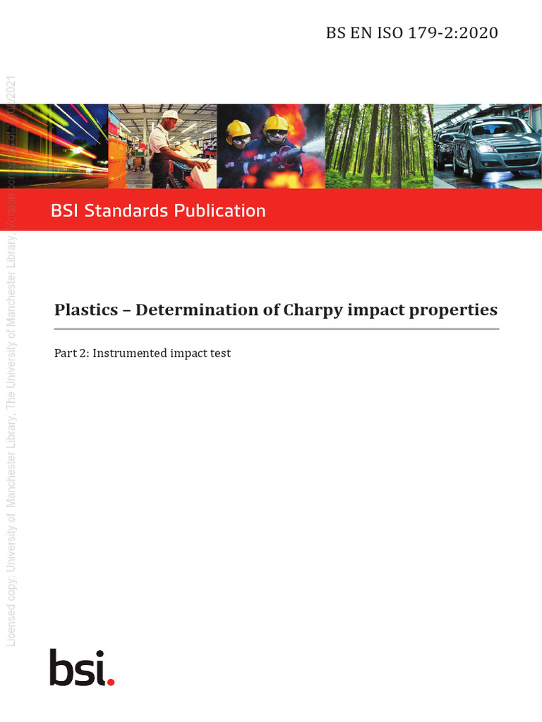 ISO 179-2:2020 Charpy Impact Testing | PDF | Fracture | International ...