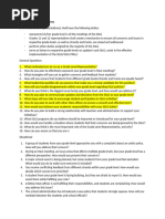 List of Questions For Upcoming Miting de Avance | PDF | Human Communication