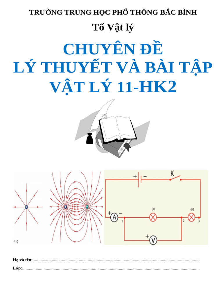 CHUYÊN ĐỀ LT+BT VẬT LÍ 11-HK2 (BẢN HS) | PDF