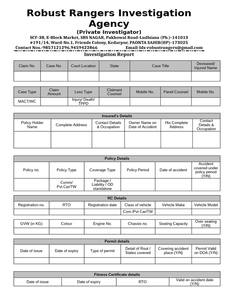 Model Investigation Report (Final) | PDF