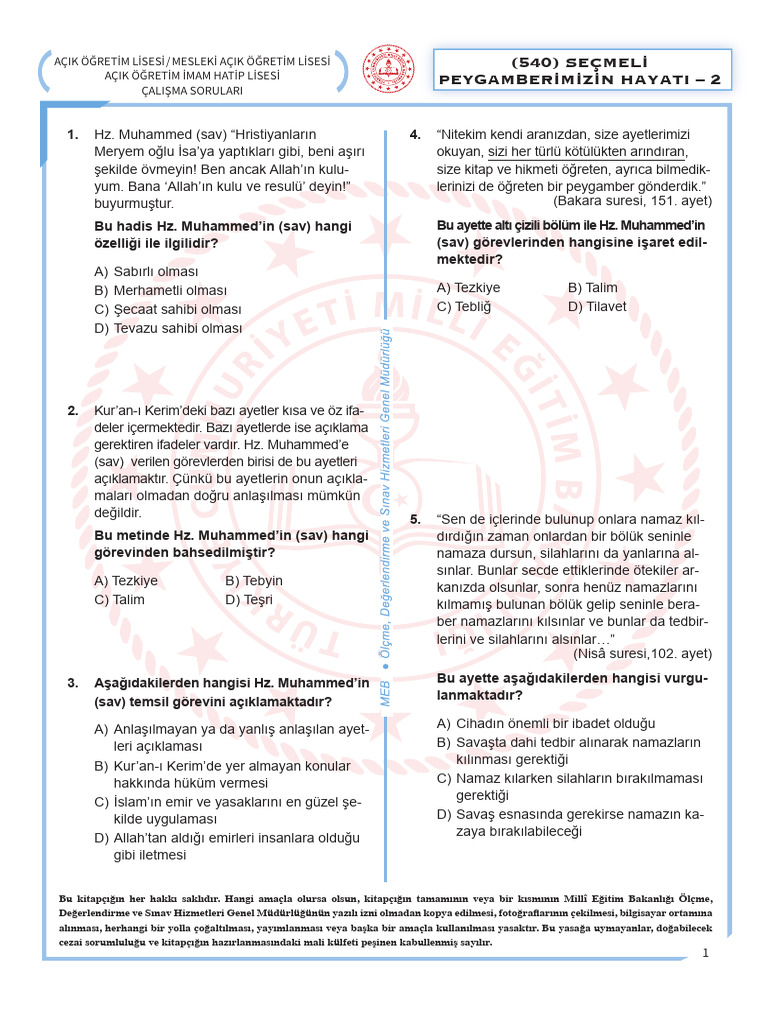 Secmeli P 2023 2 | PDF