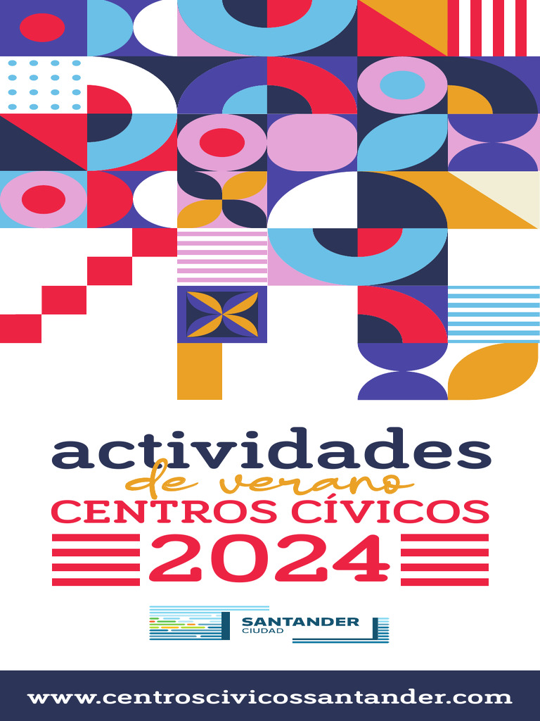 Actividades Centros Cívicos Santander 2024 | PDF