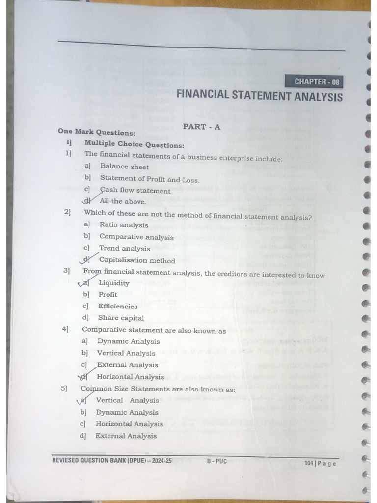 Chapter 8-Analysis | PDF