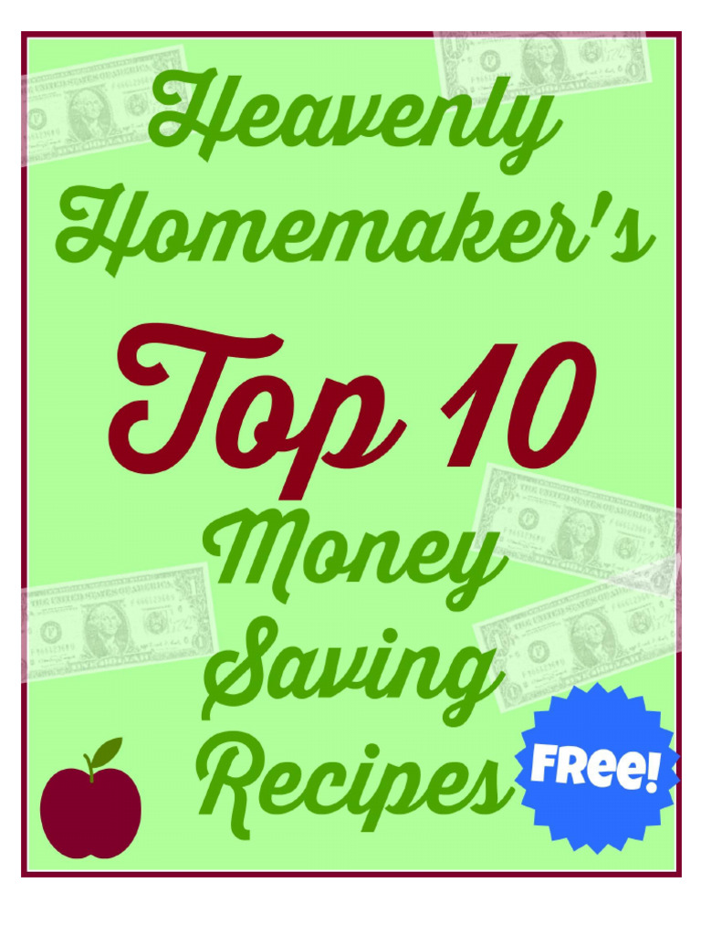 Top 10 Money-Saving Recipes | PDF | Baking | Burrito