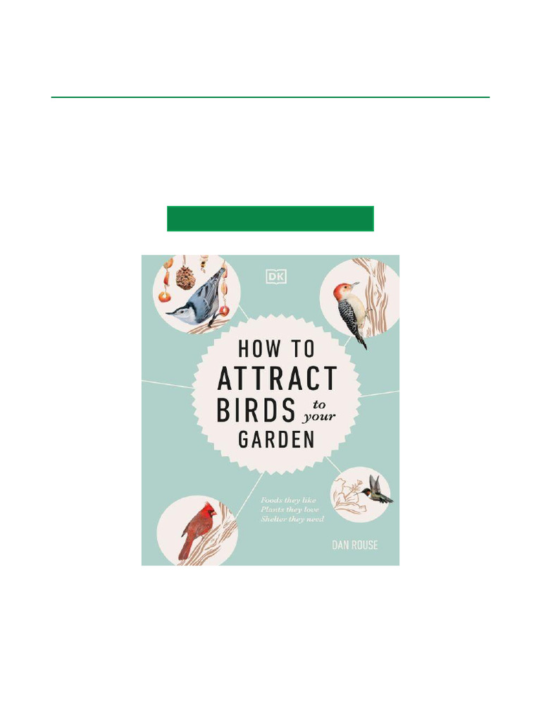 Featured Top How To Attract Birds To Your Garden Foods They Like ...