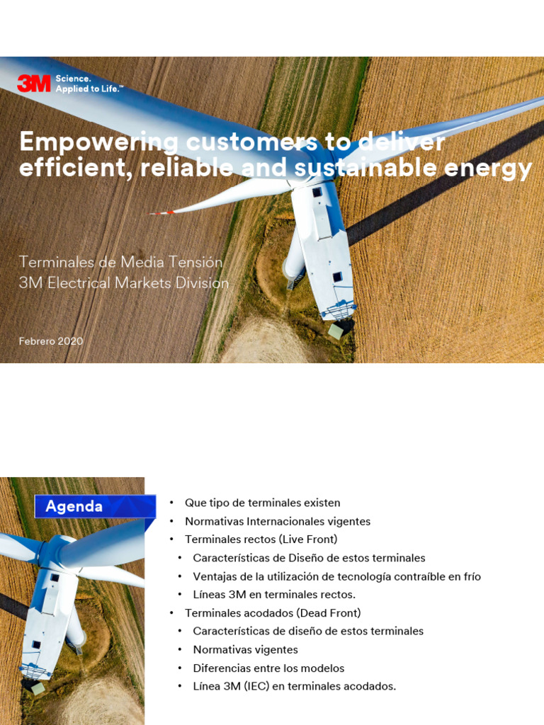 2020 Terminales de Media Tensión Completo | PDF | Aislador ...