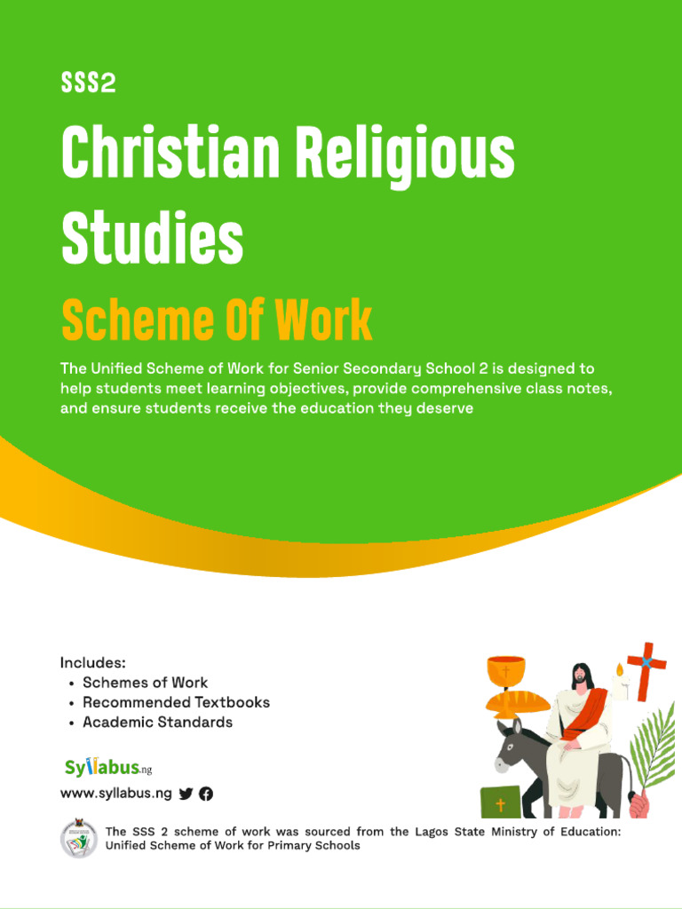 CRS SSS2 Scheme of Work - syllabusNG | PDF | Joshua | Hosea