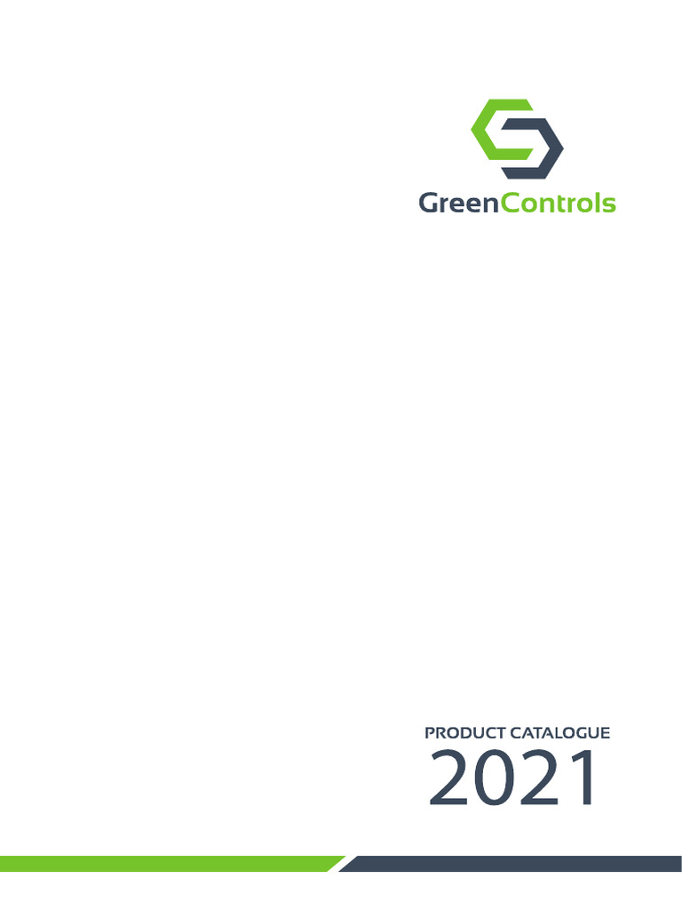 GreenControls Product Catalogue 2021 | PDF | Switch | Alternating Current