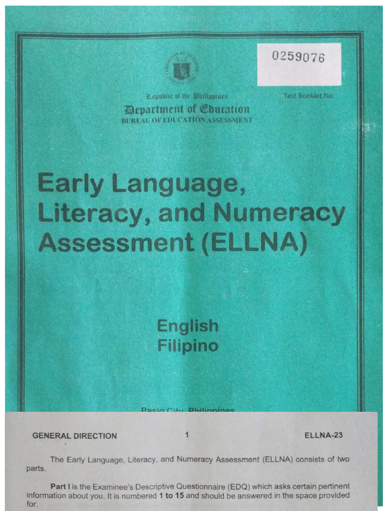 Ellna Reviewer 2024-2025 | PDF