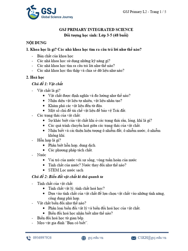 GSJ-Primary Integrated L1-48b | PDF