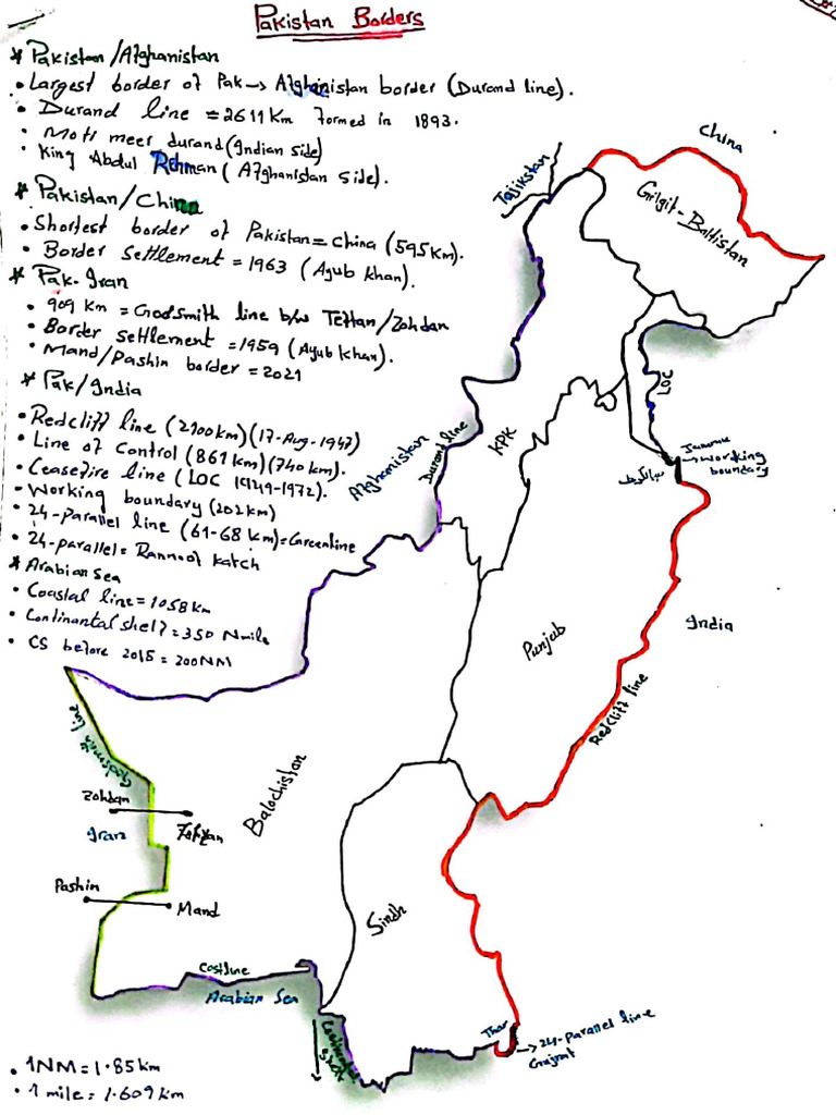 Pakistan Geography PPSC | PDF