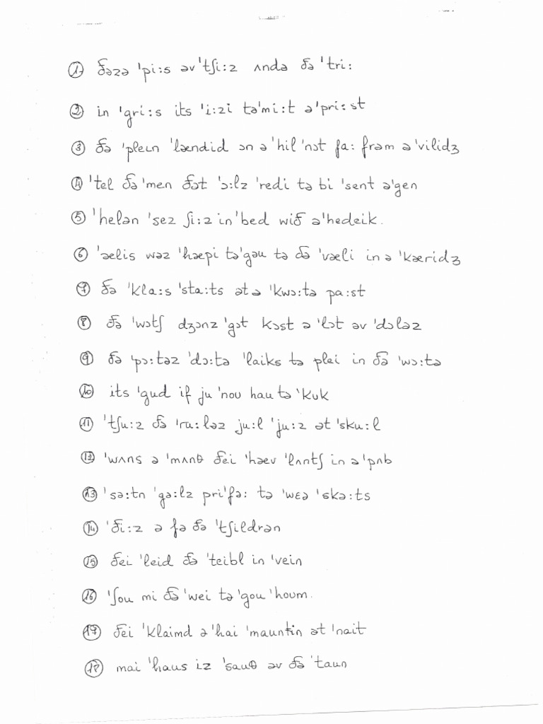 04 - Phonetics - Transcription | PDF