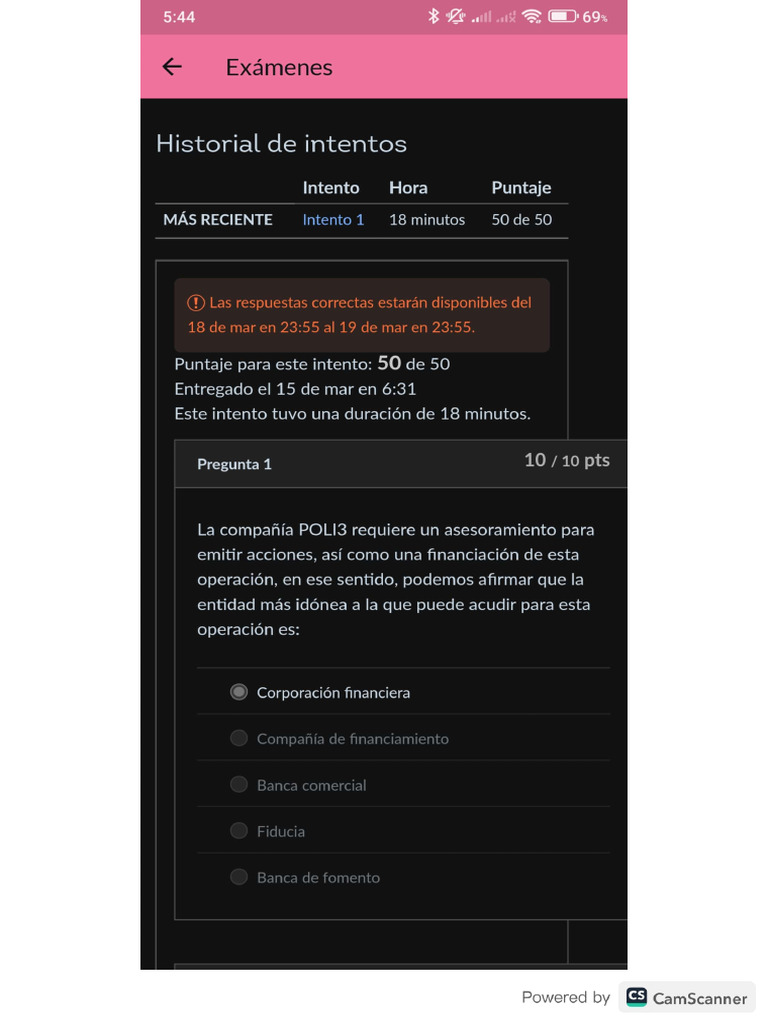 gerencia financiera - actividad evaluable escenario 2 | PDF