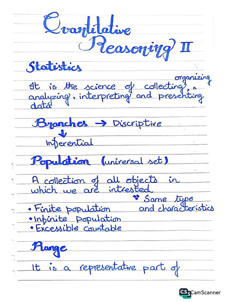 Quantitative Reasoning II | PDF