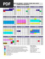 Academic Calendar 2025 - 2026 | PDF | Academic Term | Educational Stages