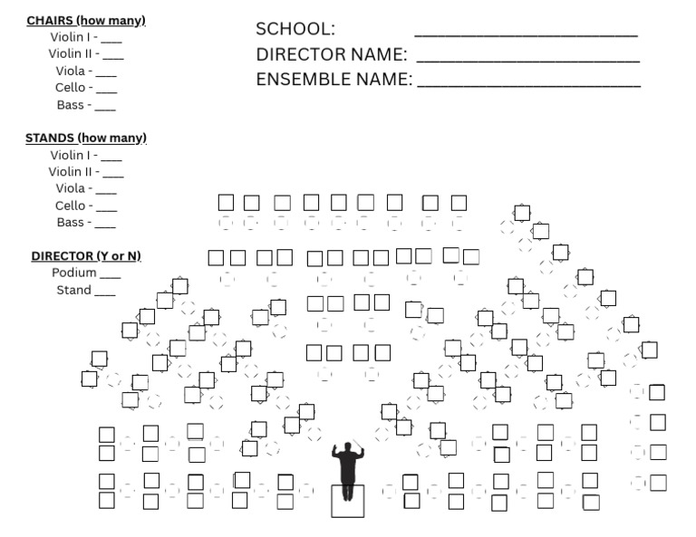 Region v Cpa Seating Chart - 2025 (Filable) | PDF