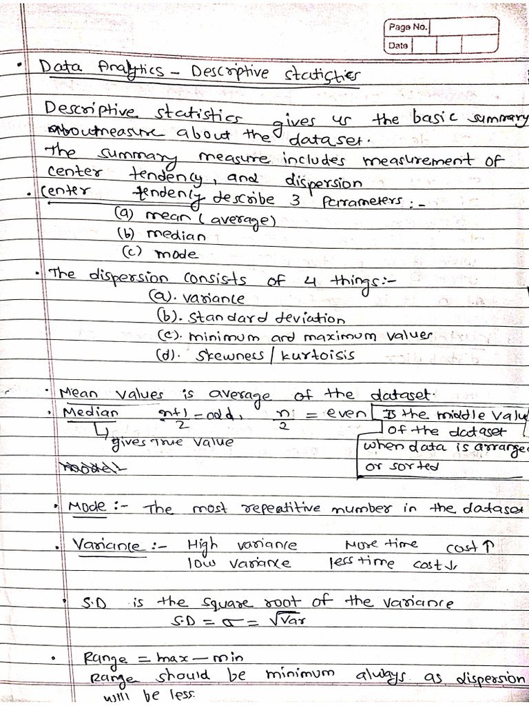 Da Notes | PDF