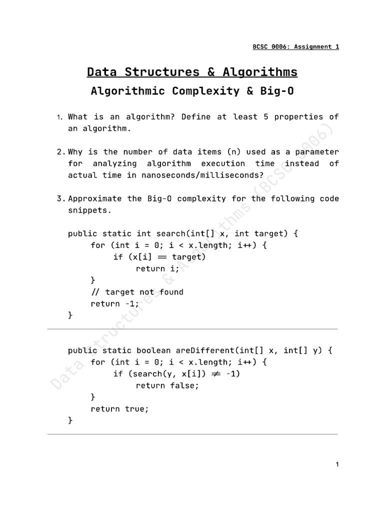 Dsa Algorithmic | PDF