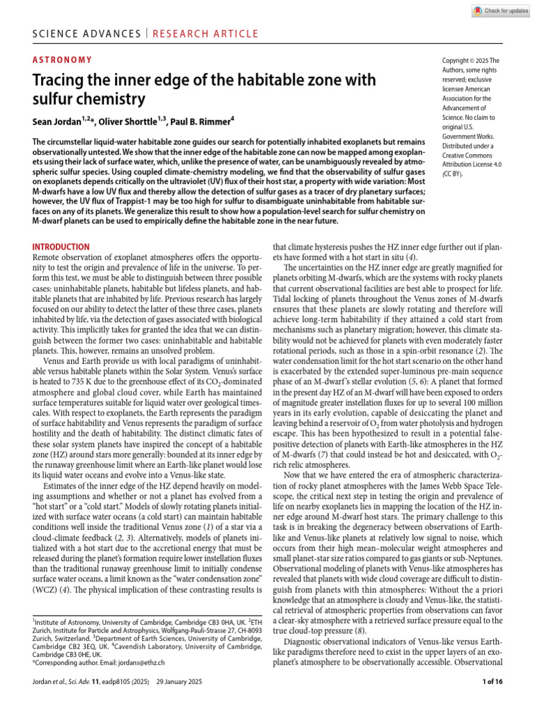 sciadv.adp8105 | PDF | Planetary Habitability | Atmosphere