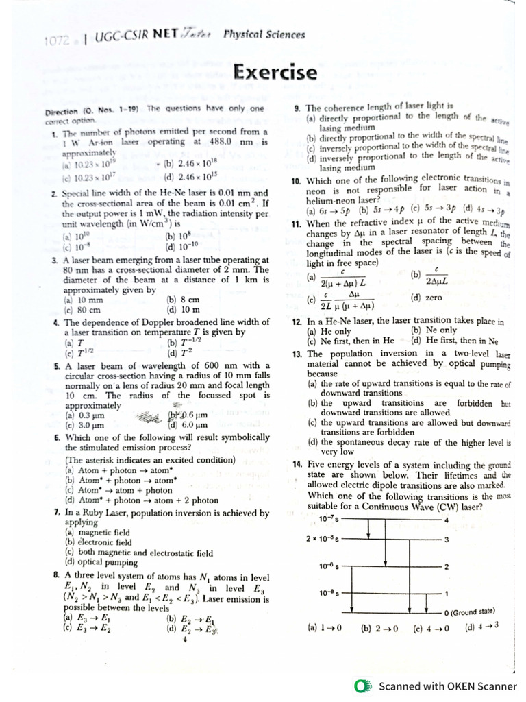 35.laser and Coherence | PDF