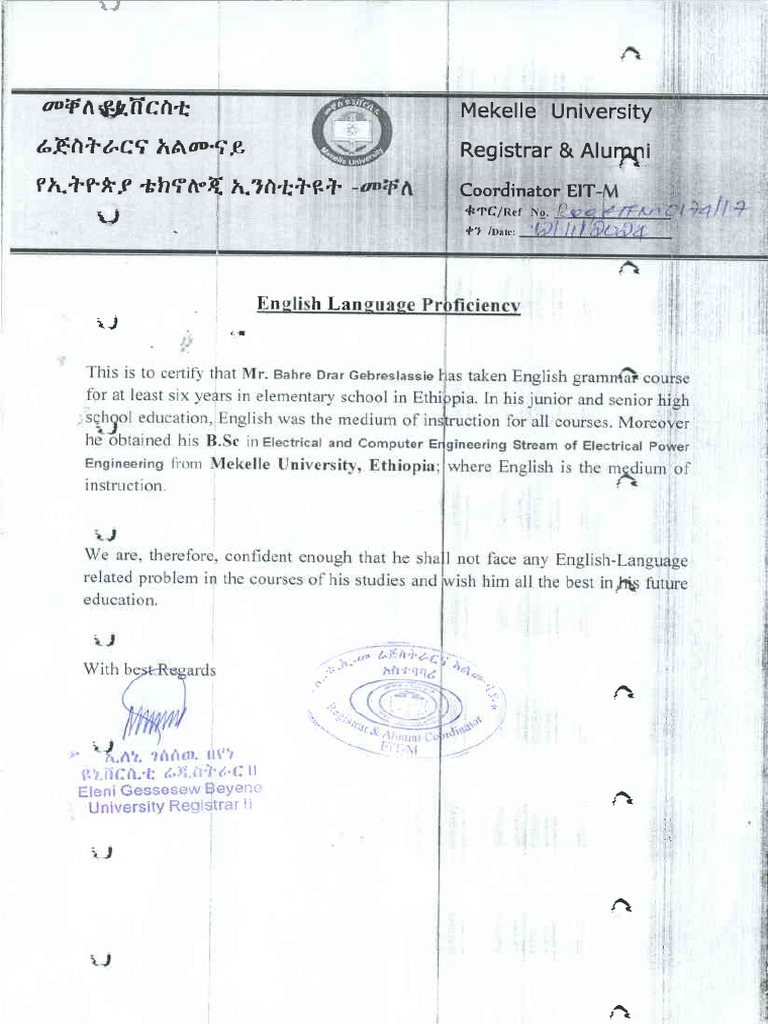 english language certificate | PDF