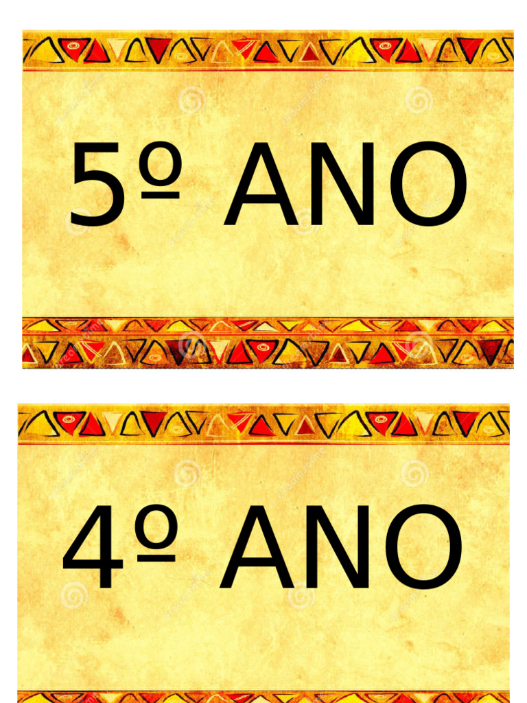 PLAQUINHAS Ambiente Da Escola | PDF