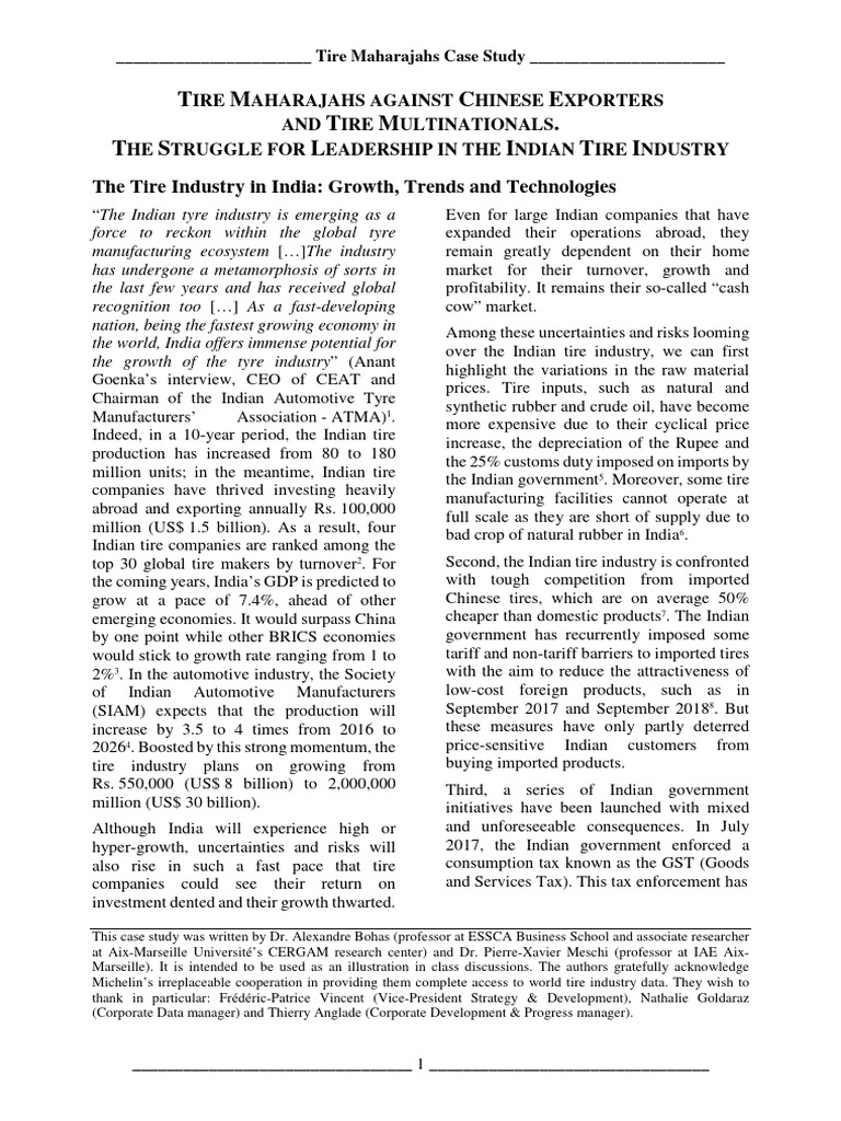 Indian Tire Industry Growth Insights | PDF | Tire | Vehicles