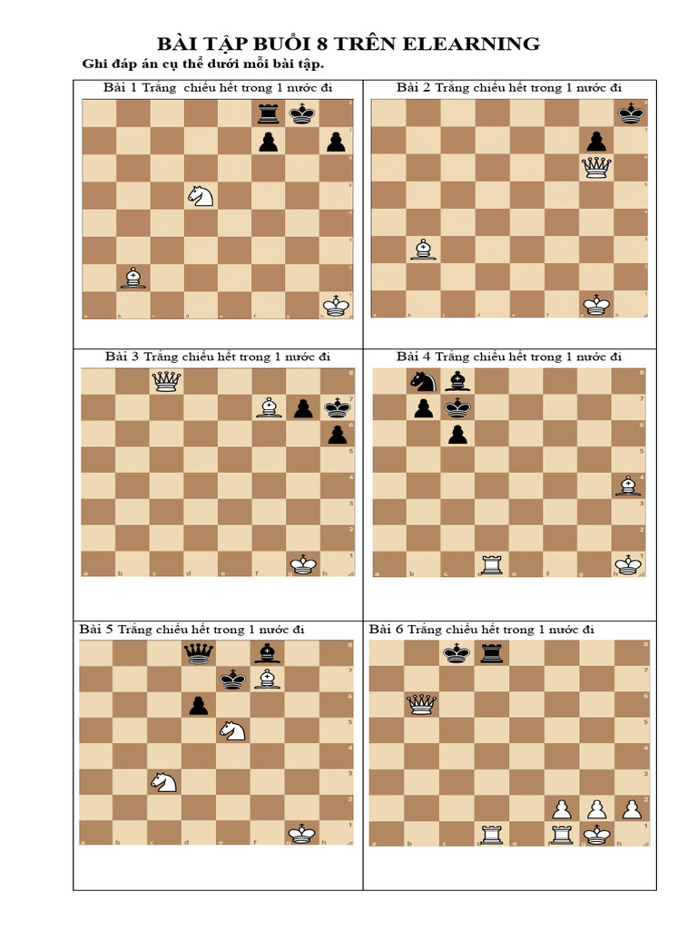 Bài Tập Buổi 8 Trên Elearning | PDF
